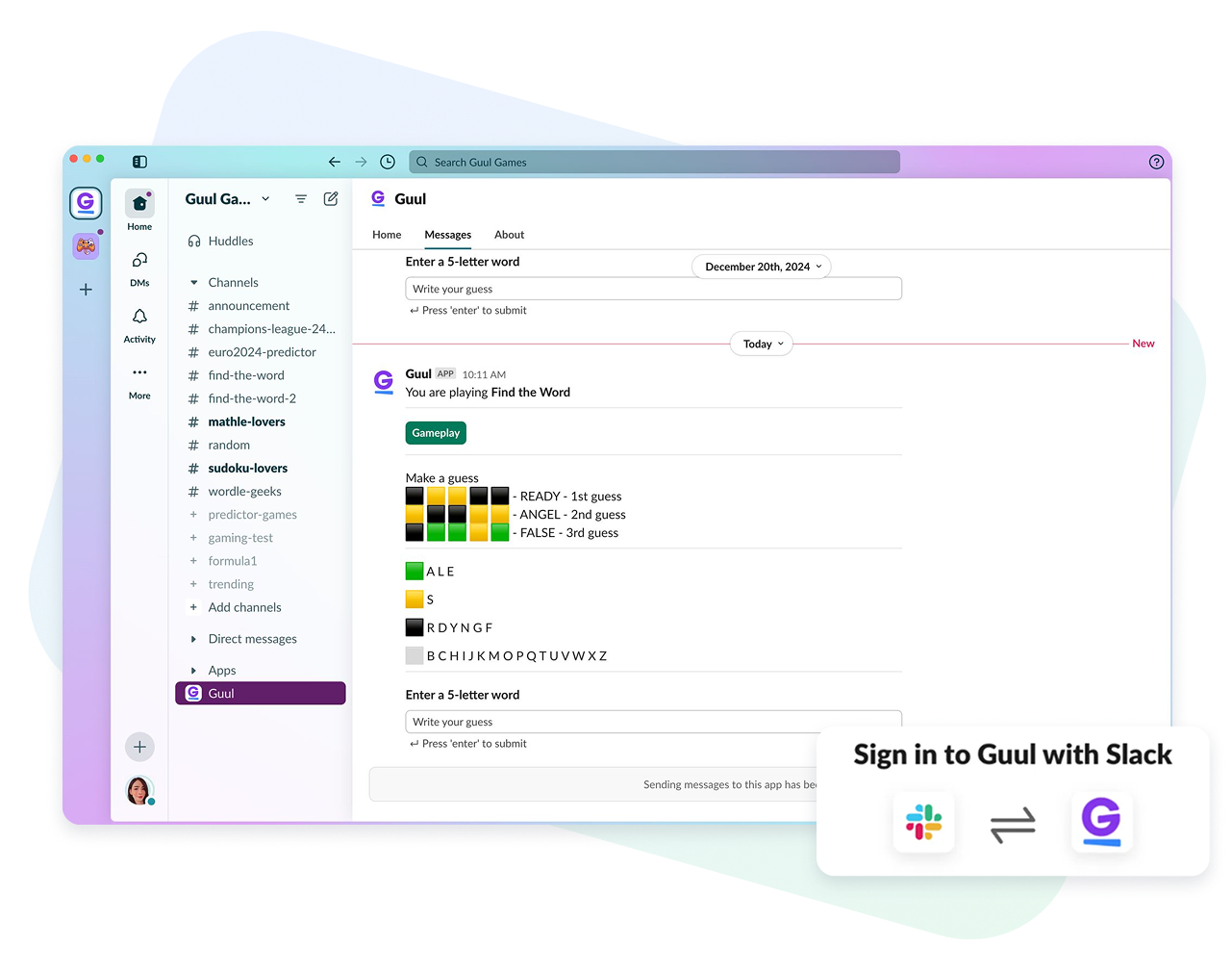 Slack | Guul Games