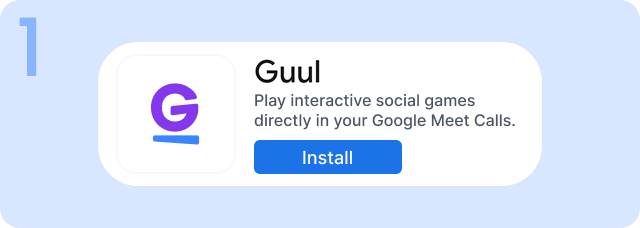Games for Google Meet: Play Social Games in Online Meetings | GUUL